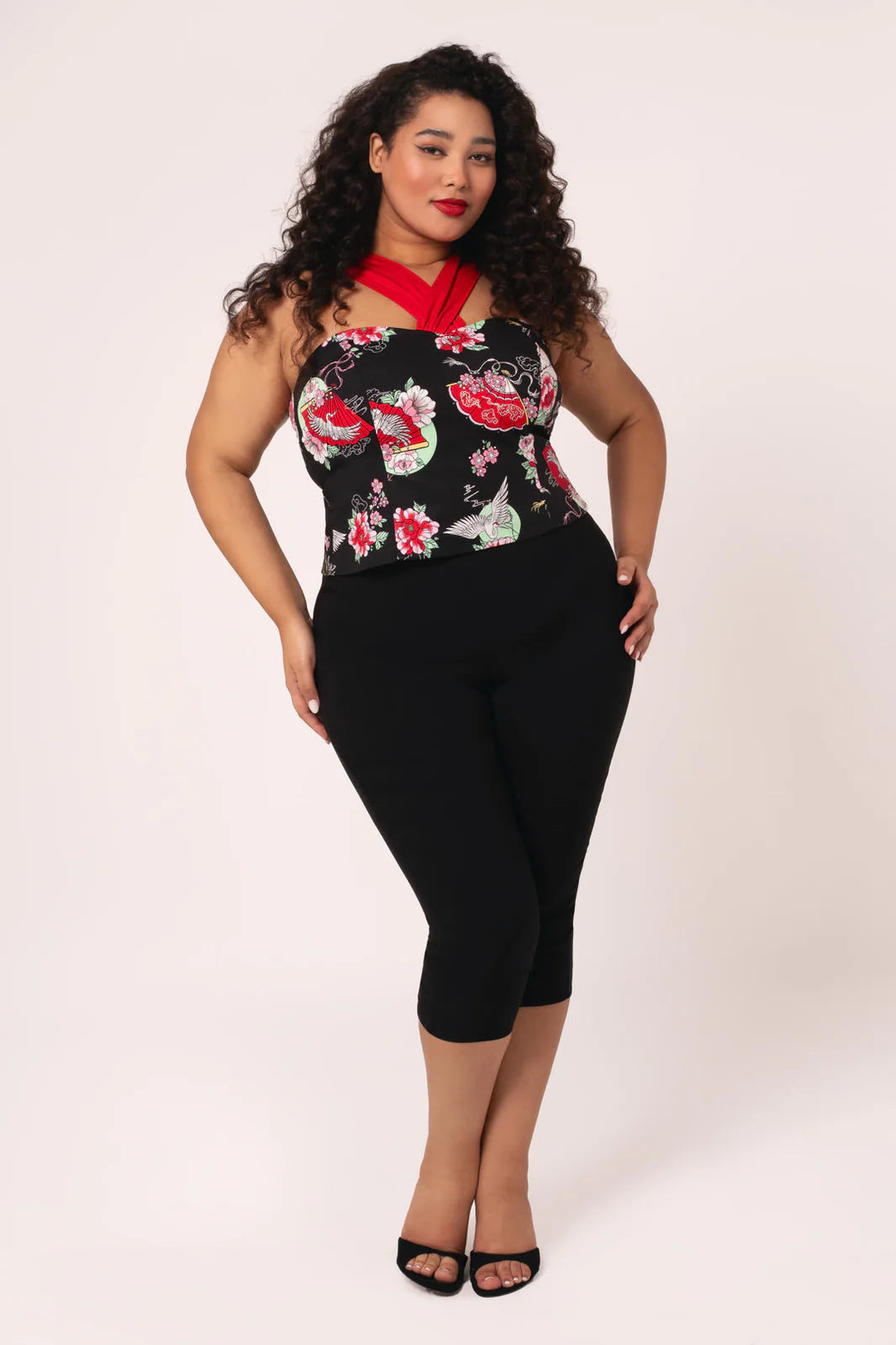 Yuna Sweetheart Halter Top by Hell Bunny – Lemonie Boutique